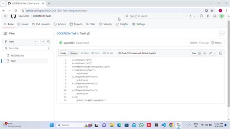 Pavithra C On Linkedin I Have Completed My Tasks Given By Codtech It Solutions