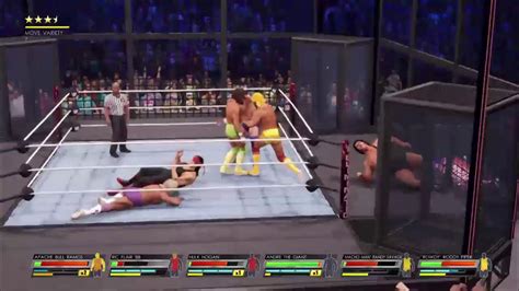 Wwe2k22 Apache Bull Ramos Elimination Chamber Wwf Championship Part 5