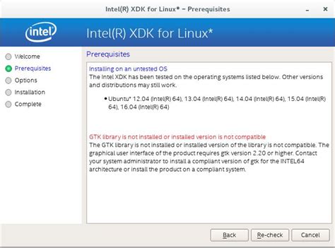 Installation Error Gtk Library Is Not Installed Or Installed Version Is Not Compatible