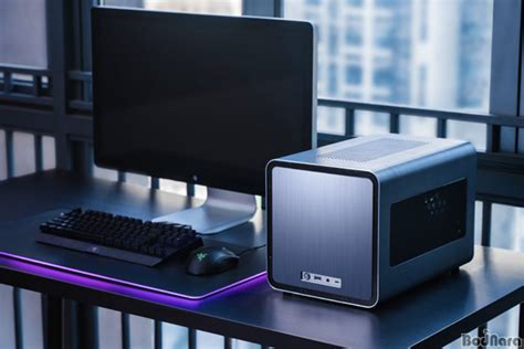 브라보텍 프리미엄 알루미늄 미니 Itx Pc 케이스 Jonsbo V8 출시 보드나라