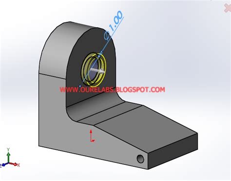 Solidworks Part Creation Step By Step Procedure Ourengineeringlabs
