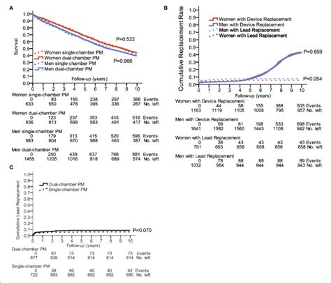 Outcome In Single And Dual Chamber Pacemakers A 10 Year Survival Download Scientific