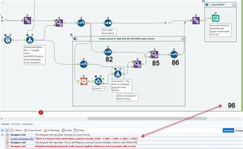 Control Container Causes Error Loop In Tool Conne Alteryx Community
