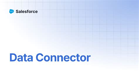 Data Connector Salesforce