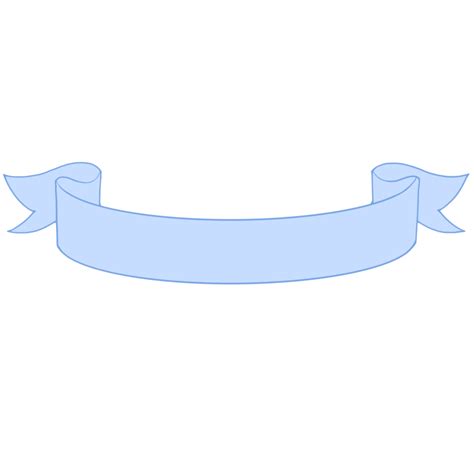 Blue Pastel Ribbon 23220980 Png