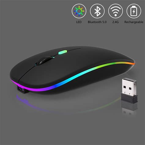 Goojodoq Universal Wireless Bluetooth Keyboard And Mouse With Backlight Shopee Malaysia