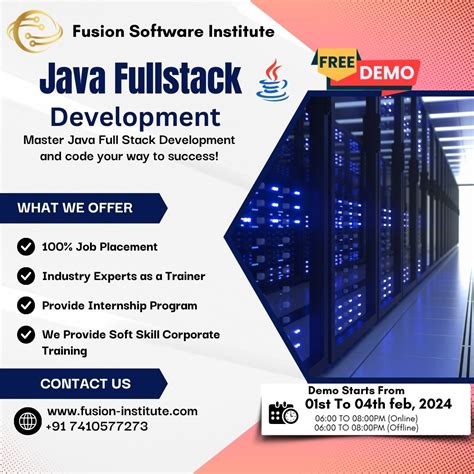 fusion software institute kharadi pune on linkedin javafullstack codemastery techinnovation