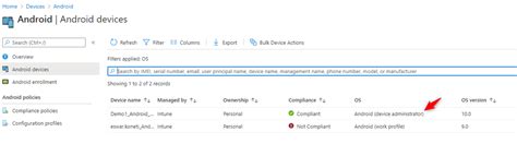 Convert Android Devices From Device Admin To Work Profile Enterprise Enrollment Using