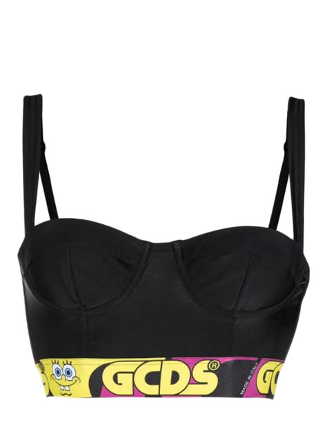 Gcds Bra Spongebob Black Al Capone Premium
