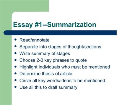 summarization—unit 1