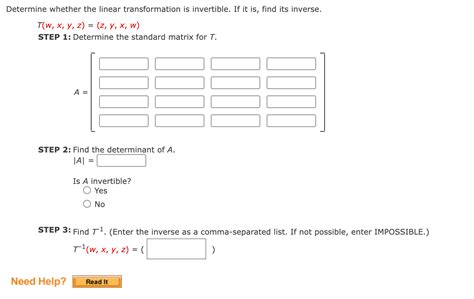 Solved Determine Whether The Linear Transformation Is Chegg