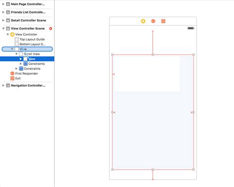 Uiscrollview Ios Scrollview And Autolayout Second View Not Extending Stack Overflow