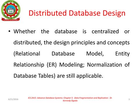 SOLUTION Chapter Data Replication And Fragmentation Studypool