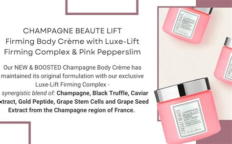 Consult Beaute Champagne Lift Hydrating Firming Body Cream