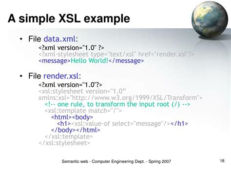 Ppt Xml Transformation Xslt Powerpoint Presentation Free Download Id2396771