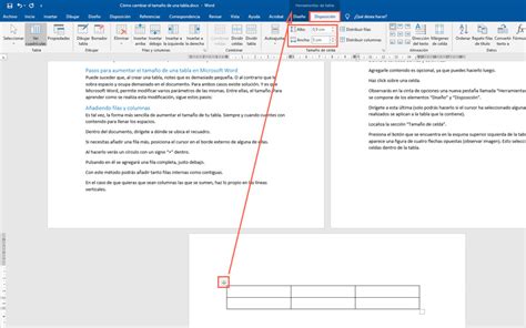 How To Change Cell Size In Word Printable Templates