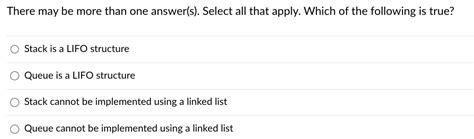 Solved There May Be More Than One Answers Select All That