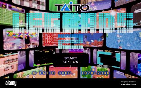 Taito Legends 2 Sony Playstation 2 Ps2 Editorial Use Only Stock