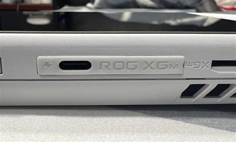 Rog Ally Xg Mobile Port Cover Computers And Tech Parts And Accessories Other Accessories On Carousell