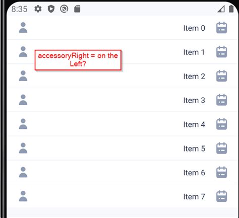 AccessoryRight AccessoryLeft Mixed Up Issue Akveo React Native Ui Kitten GitHub