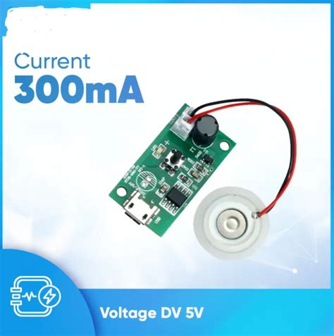 Ultrasonic Mist Maker Atomizing Fogger Humidifier Module D20mm Mist