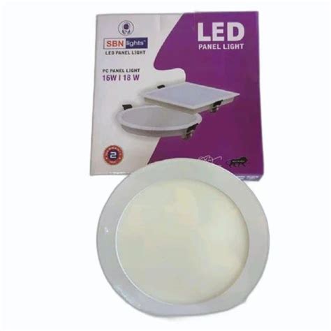 Sbn 18w Slim Panel Led Light Cool Daylight At Rs 230 Piece In Vasai