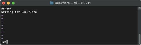 Saving And Quitting Vim Editor Explained In Simple Steps Geekflare