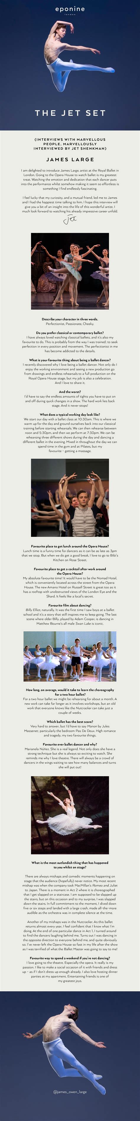 The Jet Set With James Large