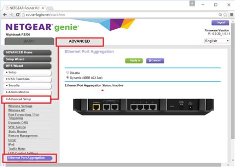 R8500 Port Aggregation With Prosafe Switch Answer Netgear Support