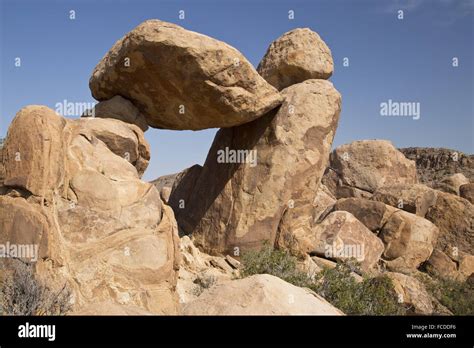 Balancing Rocks Eroded Igneous Rock Remains Of A Laccolith In The