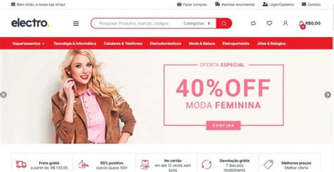 Loja Virtual Completa Responsiva Softarena