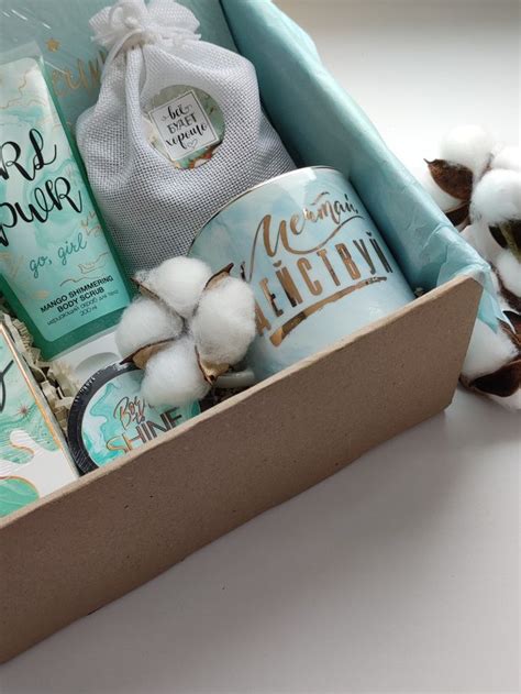 Женский бокс Идеи подарков Праздничные подарки Бокс