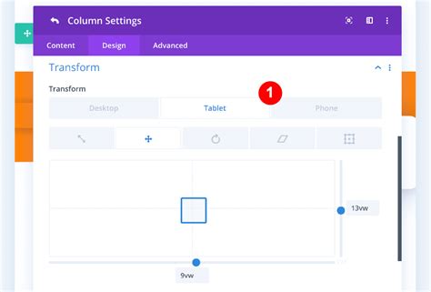 How To Create Overlapping Columns With Divis Column And Transform