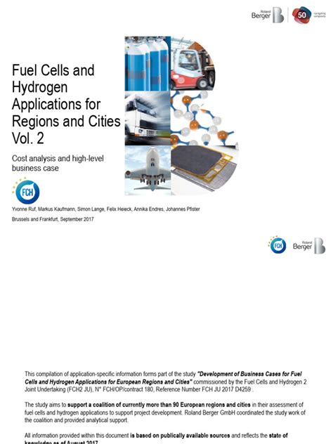 Roland Berger Fuel Cell Applications Cost Assessment Pdf Train Diesel Engine