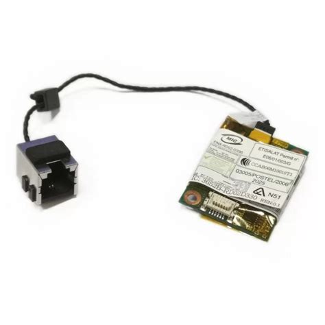 Lenovo Thinkpad T420 Modem Board With Rj11 Cable 60y3207