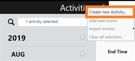 How To Import Data Into A New Activity Via Injection Template Catapult Support