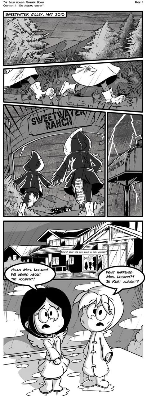 The Loud House Hammer Down Page 1 By Ruhisu On Deviantart