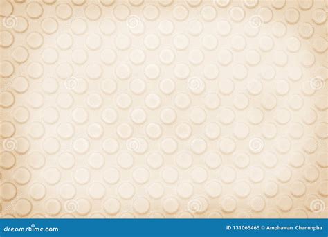 Seamless Convex Circle Patterns Abstract Background Light Brown Stock