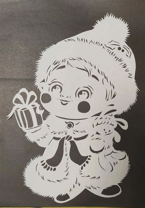 Пин от пользователя Елена на доске вытынанки Зимние поделки Шаблоны трафаретов