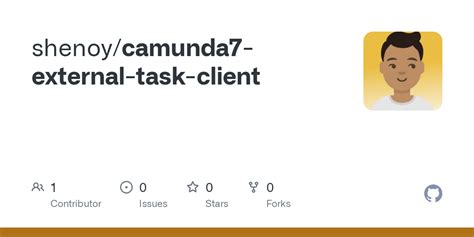 GitHub Shenoy Camunda7 External Task Client