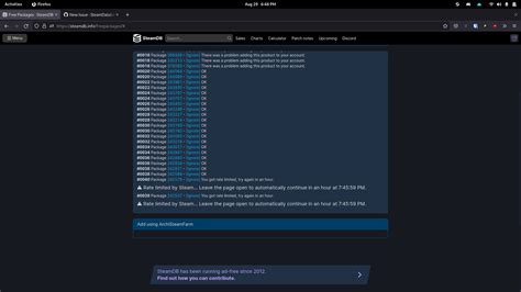 Free Package Tool Seems To Have Issues Counting · Issue 761 · Steamdatabase Issues