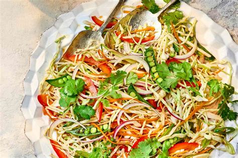 Asian Inspired Cabbage Slaw Recipe