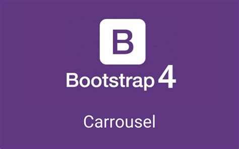 Bootstrap 4 Apprendre A Créer Un Carrousel Booglit