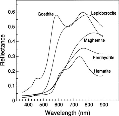 Diffuse Reflectance Spectra For Various Fine Size