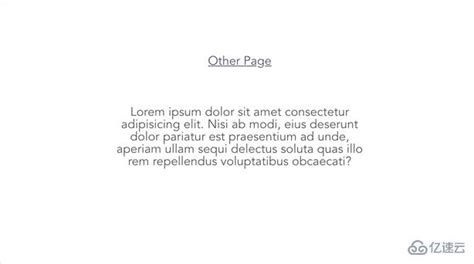 Vue Router过渡动效的示例分析 编程语言 亿速云