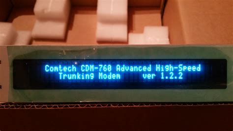 Comtech Ef Data Cdm 760 Satellite Modem Satcom Solutions