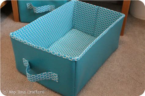 Diy Collapsible Storage Bins Tutorial Keep Organized With Diy Bins