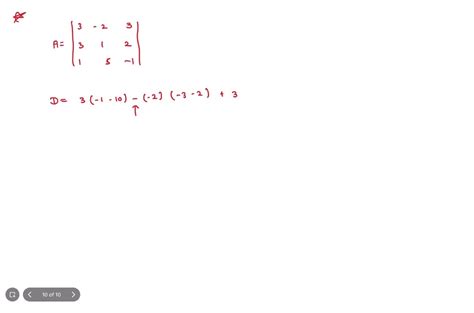 solved compute the determinant using cofactor expansion across the
