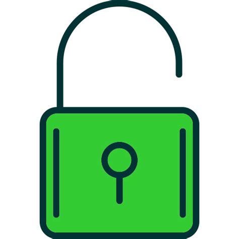 Opened Generic Outline Color Icon