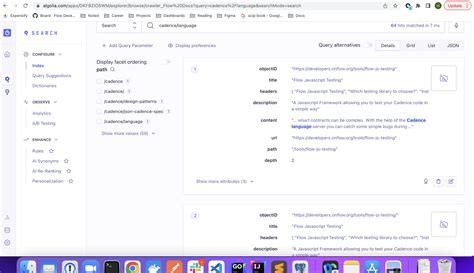 Search Results Improvment · Issue 462 · Onflow Developer Portal · Github